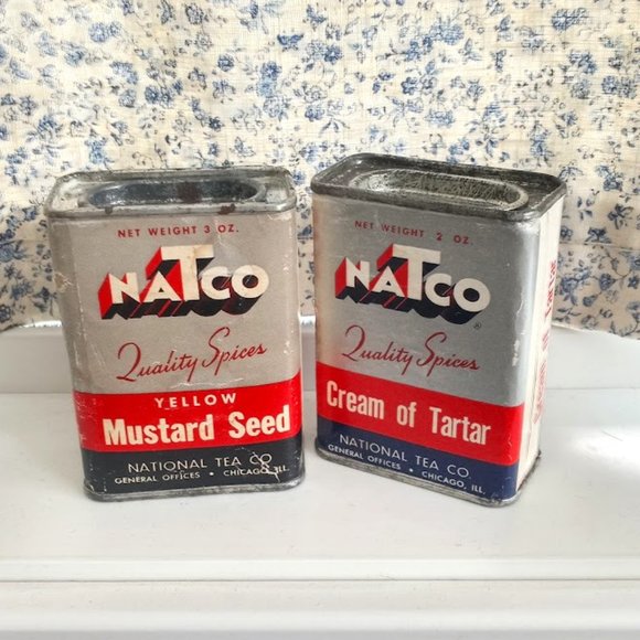 National Tea Company | Kitchen | Vintage Spices National Tea Company ...